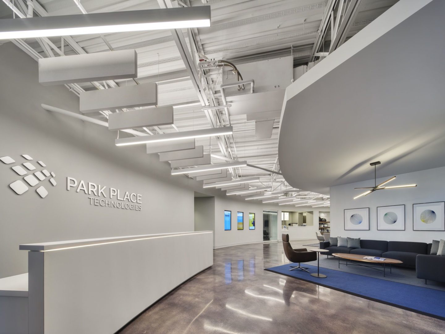 Vocon Designs Headquarters Office for Park Place Technologies in Ohio ...